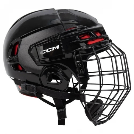 Шлем хоккейный CCM TACKS 70 с маской, подростковый, коньки