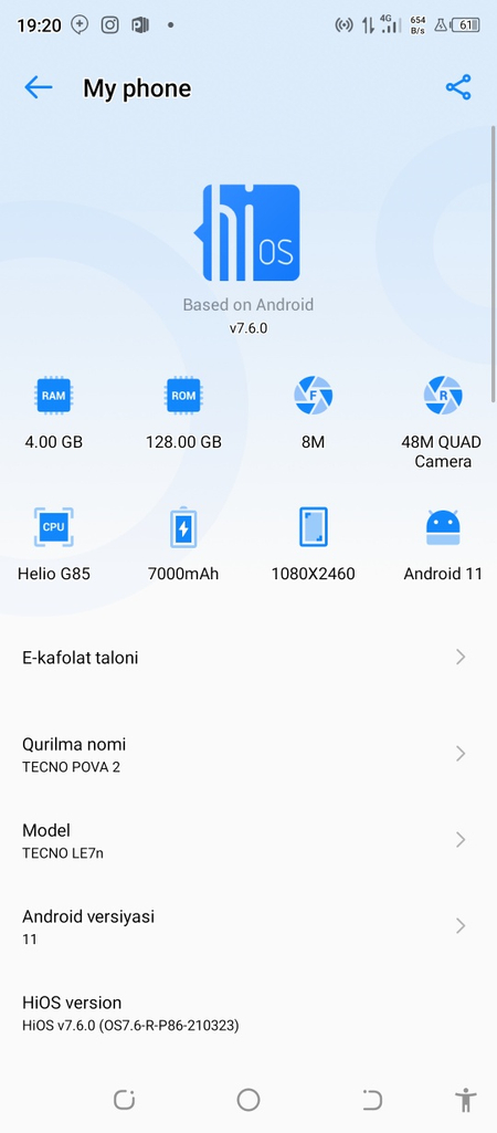 ishonchli telfon