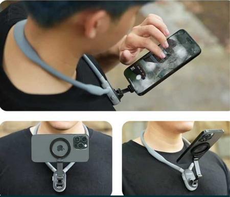Крепление телефона или GoPro на шею Telesin улучшенное