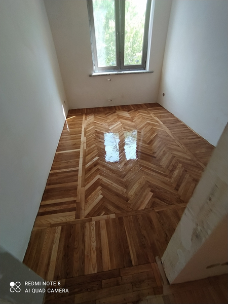 Шлифовка пол паркет