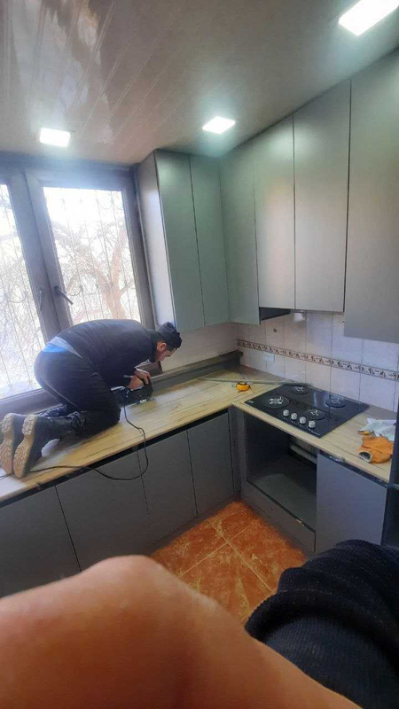Kuxna nazakaz кухня для на заказ 1.800 тыс за п² мебель кухонная