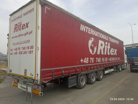 MAN TGX18.440 MEGA тягач 2016г.в. + KRONO MEGA тентовка 2018г.в.