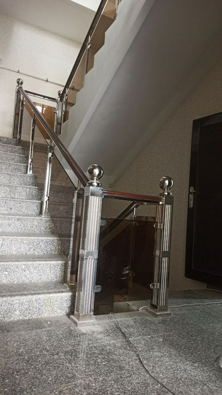 перила из нержавейки