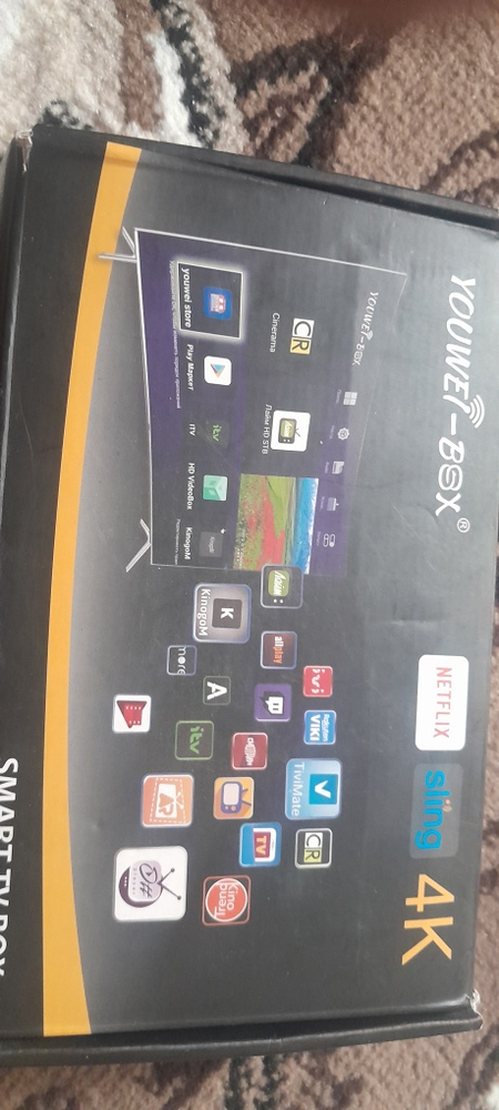 Smart box tunercha xotirasi 2gb 16gb