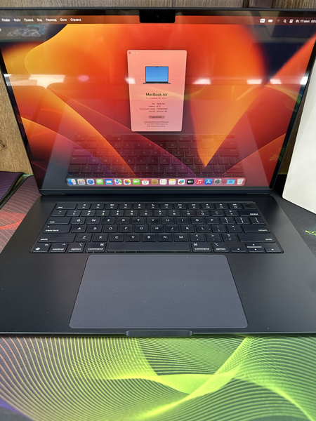Macbook air m2 8/256 blue экран 15