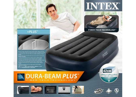 Надувная кровать INTEX Twin 64122NP (191x99x42)