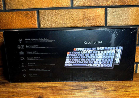 Keychron K4 V2 Wireless RGB - Red Switch | Доставка