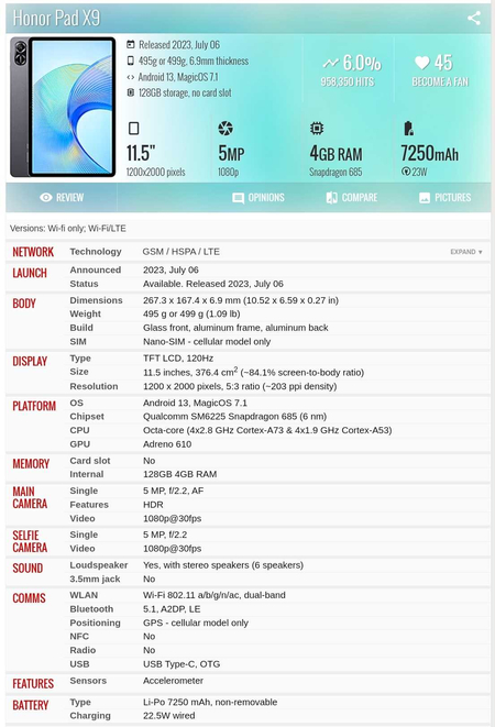 Xonor Pad x9 shoshilinch sotiladi...