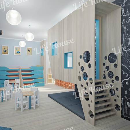 Кровать для детского сада Mebel kids