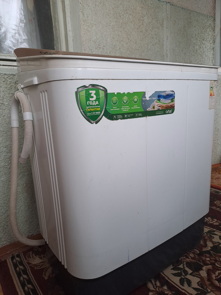 Polavtomat kirmoshina, 6 kg lik