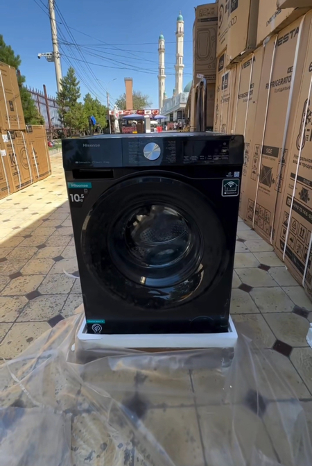 Kir yuvish mashinasi Hisense 10.5 kg invertor new model