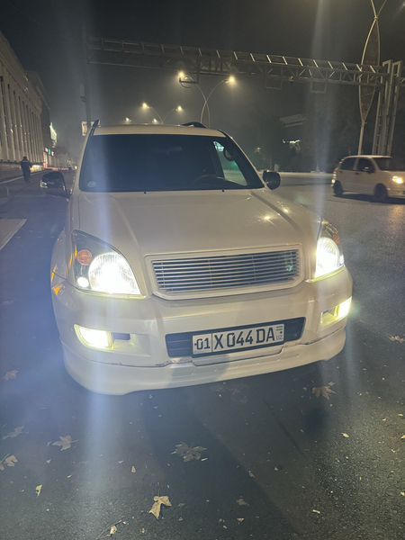 2008 Toyota prado beliy jemchuk