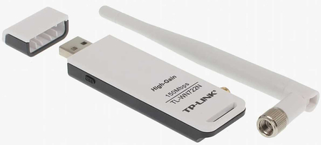 WIFI USB адаптер TP-link 722N с усиленной антенной
