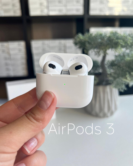 Yengi Apple AirPods 3   + Garantiya + Dastavka 24/7 O'zb ichida