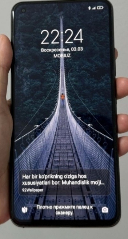 Xiomi 11 lite yangi xolatda sorchni sotiladi