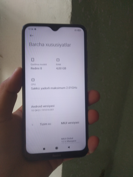 Redmi 8 sotiladi