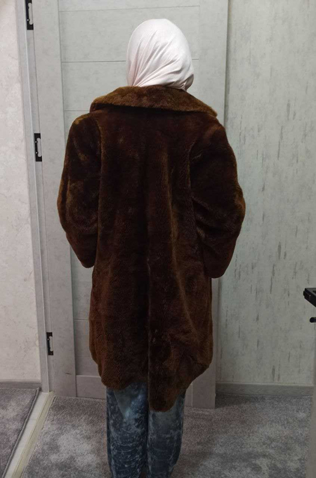 Шуба из медвежий шерсти