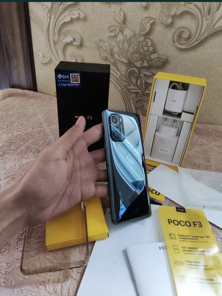 Poco f3 8+3/128 new 2023 куплена!
