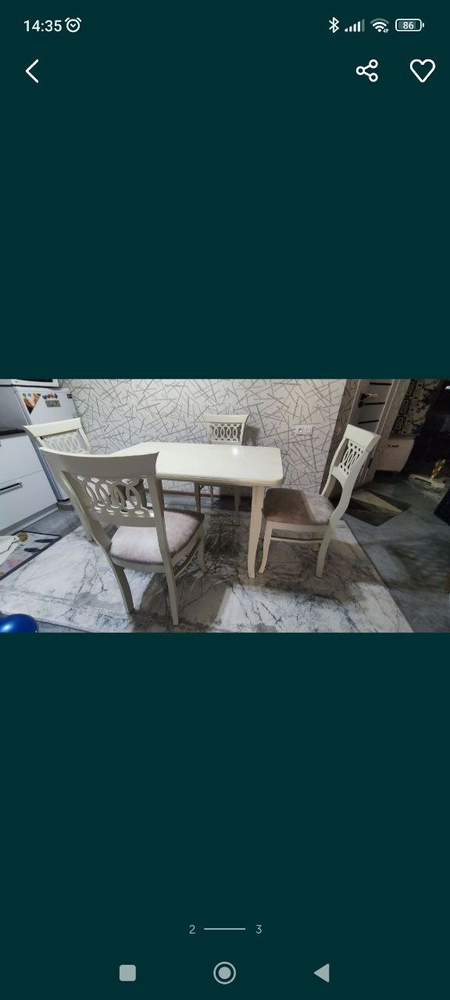Продам  стол и стулья комплект