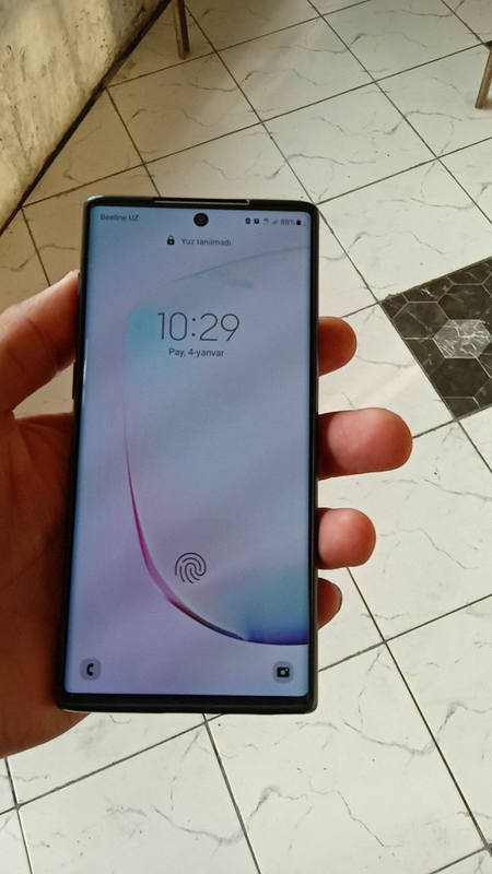 Samsung galaxy not10 5g sotladi 170$