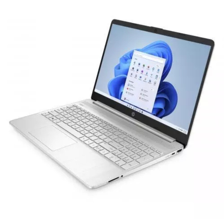 HP 15.6  FHD Notebook AMD Ryzen 5 5500U 16GB RAM 512GB SSD Natural Sil