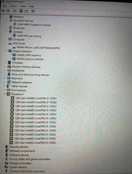 Acer aspire 5 A515-57G