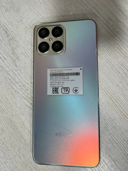 Honor x8 телефон