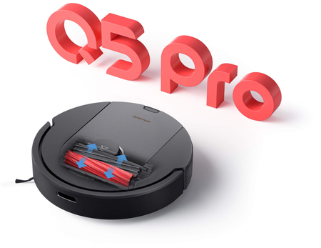 Русская версия! Робот-пылесос Roborock Q5 Pro (Black)