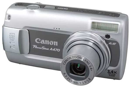Фотоаппарат Canon PowerShot A470