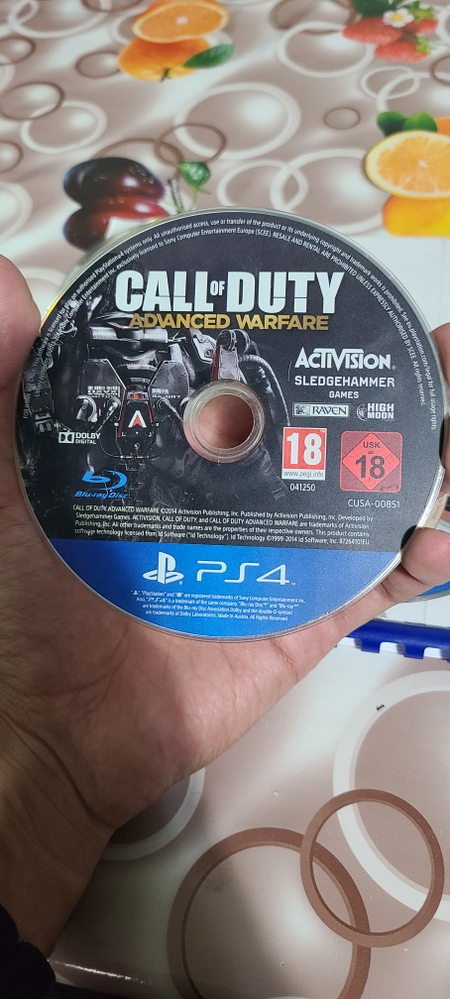 Диски для playstation 4