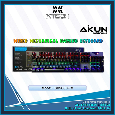 Клавиатура AiKUN GX5800FM GAMING
