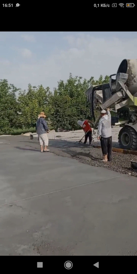 Beton quyish xizmati