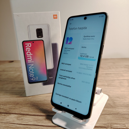 Redmi Note 9Pro sotiladi 128Gb