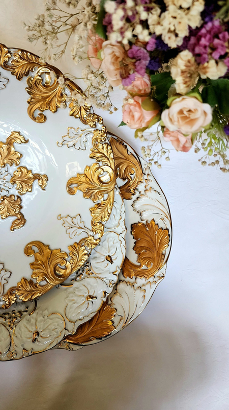 Интерьерные старинные блюда Meissen