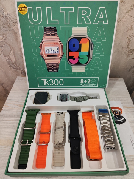 Smart watch premium Y60 ultra + Casio soat