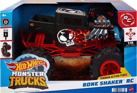 Hot Wheels RC Monster Trucks Bone Shaker
