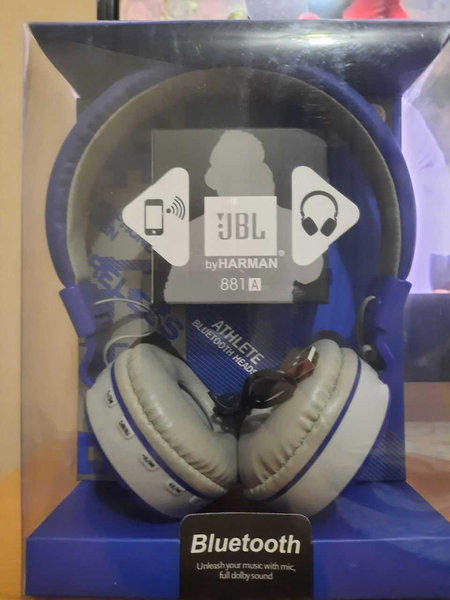 НОВЫЕ Беспроводные Наушники JBL 881A/Bluetooth/MP3/AUX/FM