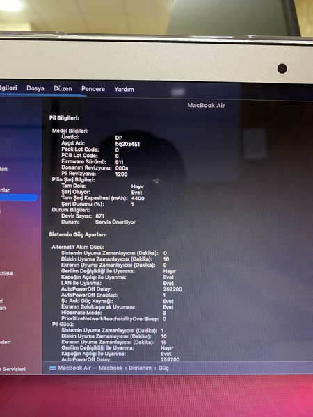 Macbook Air 13-inch Mid 2013 4/256