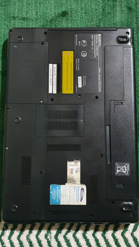 Sony Vaio notebook
