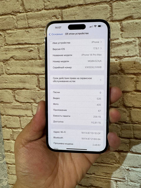 iphone 14 Pro Max 256Gb