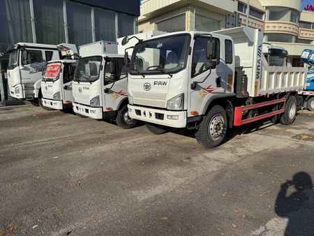 Автосамосвал FAW Tiger V 4x2 (7-10т)