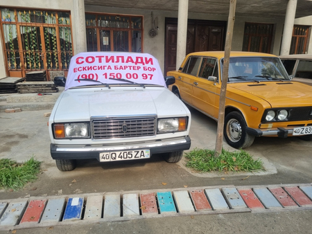 Машиналар сотилади 07, 06, 011, шулар сотилади эски жигули га бартер б
