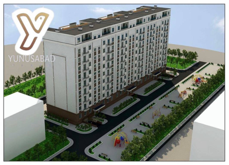 Yunsabod Plaza Юнсабод тумани 10 даха 3 хона 104 кв/м
