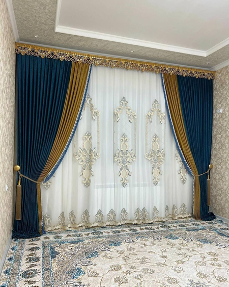 Parda tikish xizmati. Sifatli va arzon