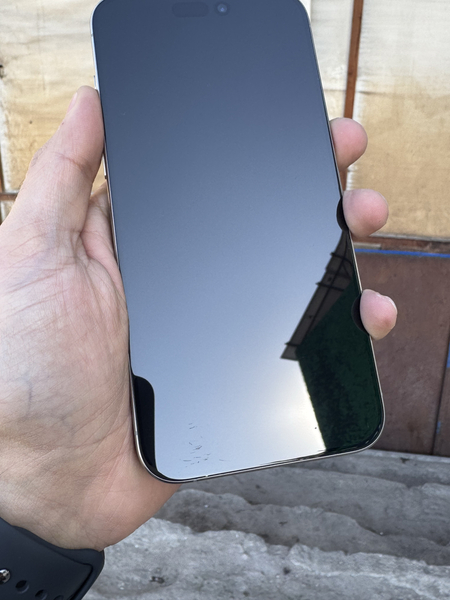 Iphone 15 pro max 256 gb 99% Natural sim kartali