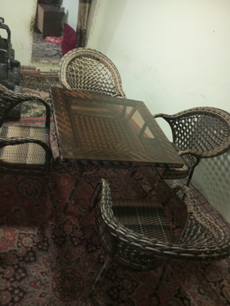 Ustol ustul rattan