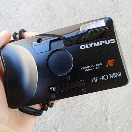 Фотоаппарат Olympus AF-10 MINI плёночный