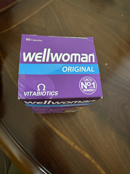 Wellwoman оригинал витамины из Великобритании