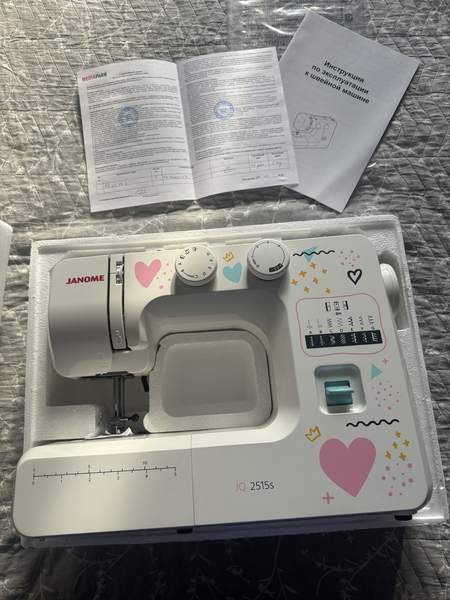 Швейная машинка новая JANOME JQ 2515S