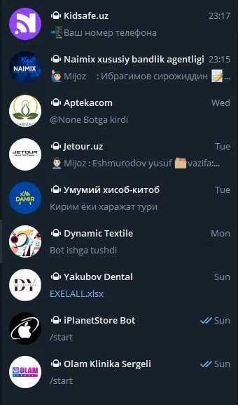 Web sayt | Telegram bot yaratish | Wеб сайт | Телеграм бот